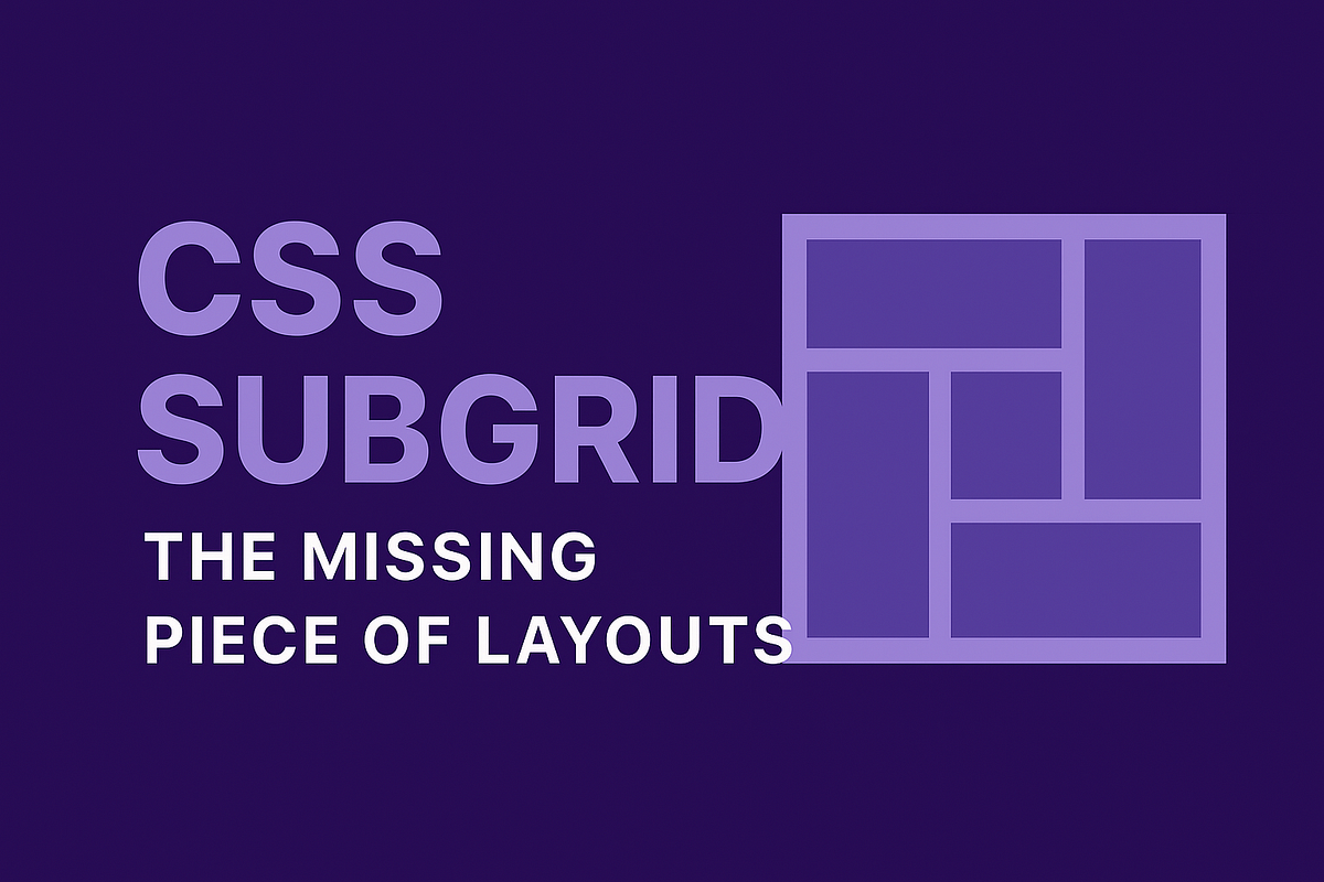 CSS Subgrid: Align Nested Grids with Ease | Medium