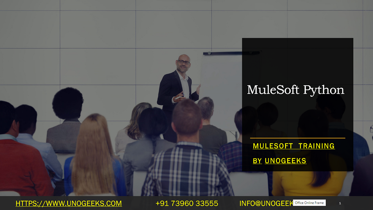 MuleSoft Python. MuleSoft is primarily known for its… | by Vijayunogeeks | Medium