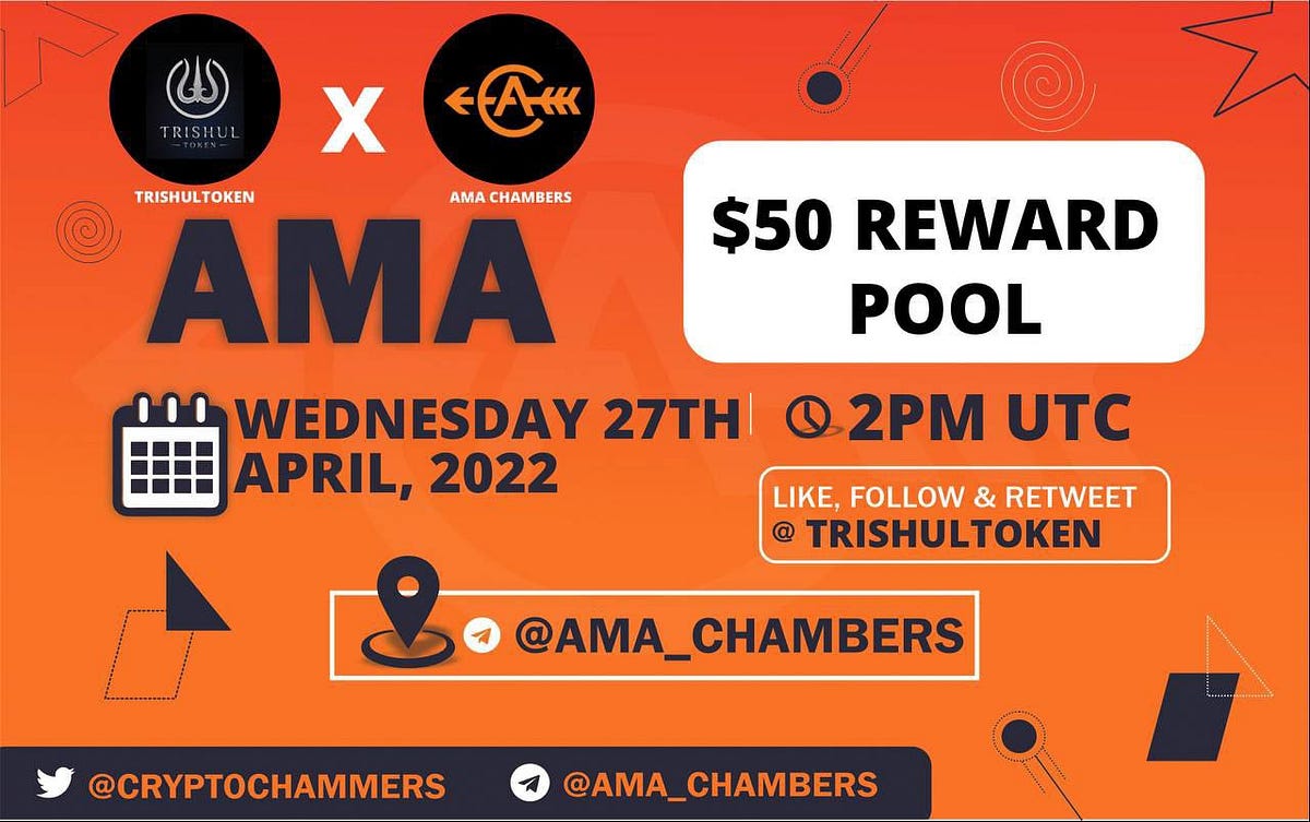 AMA RECAP BETWEEN AMA CHAMBERS AND TRISHUL TOKEN | by Blue Chip Hub ...