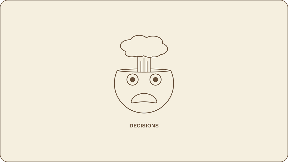 Make Decisions Once. “Constant decision-making is one of the… | by ...