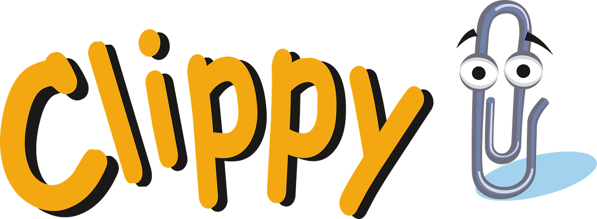 Ah, Clippy, the infamous paperclip that once graced our computer ...