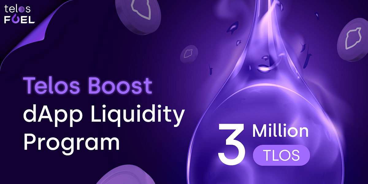 Telos Boost dApp Liquidity Program | The Telos Network Blog