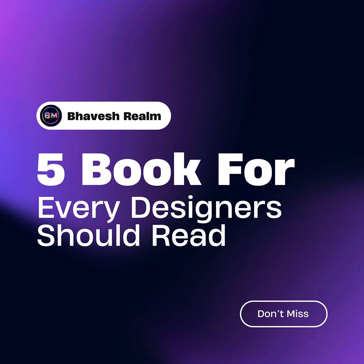 Top 5 Books Every Designer Should Read: A Literary Journey into Design ...