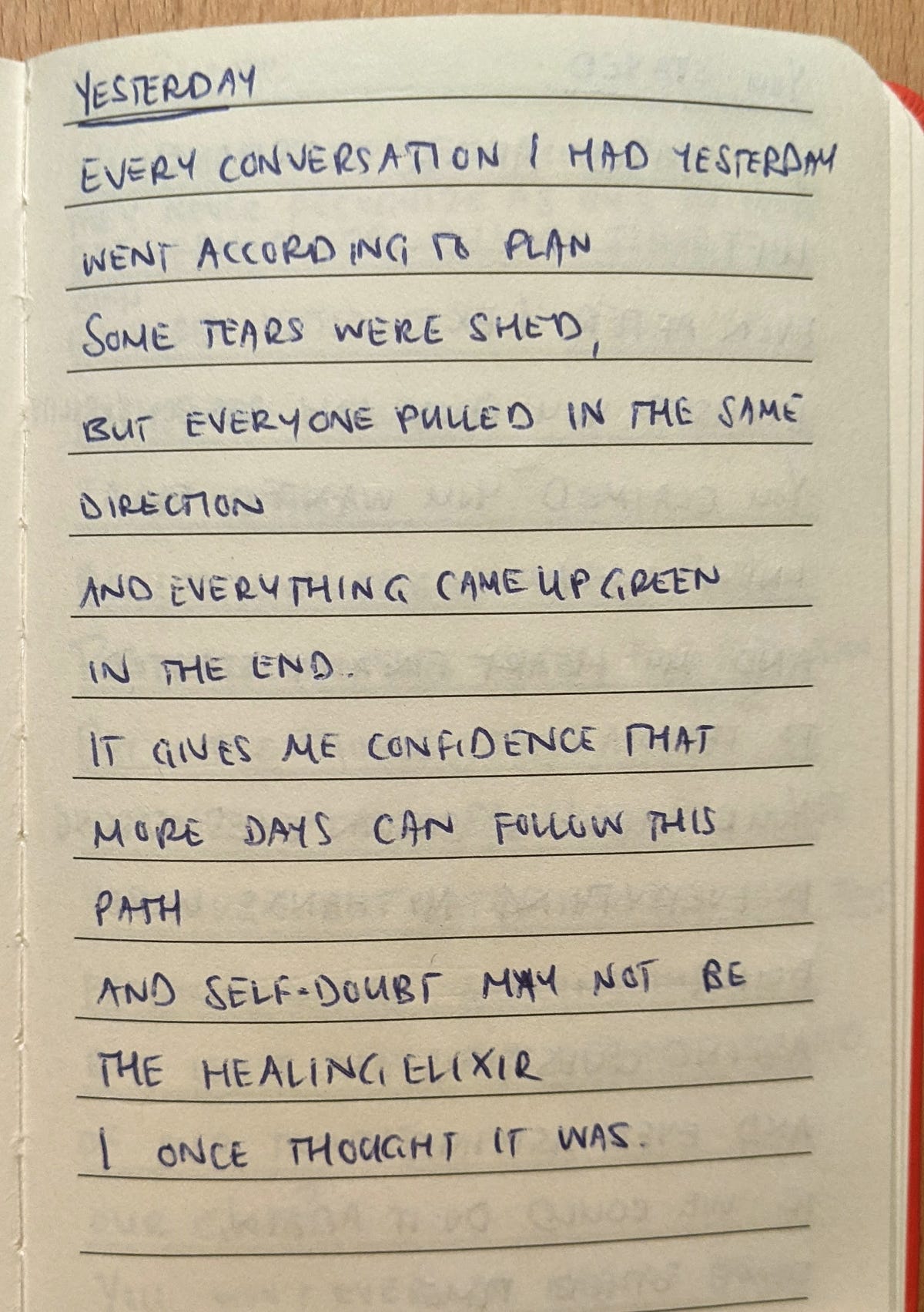 Yesterday - Know Thyself, Heal Thyself - Medium