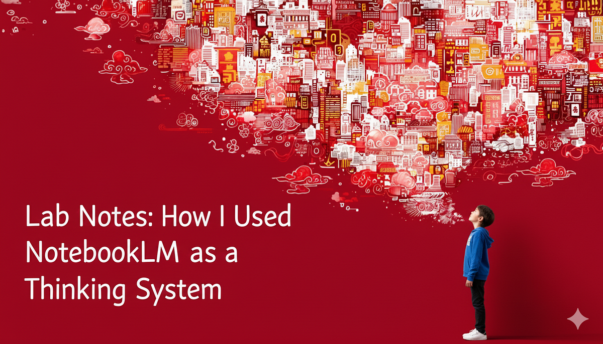 Lab Notes: How I Used NotebookLM as a Thinking System | by Mihailo Zoin ...