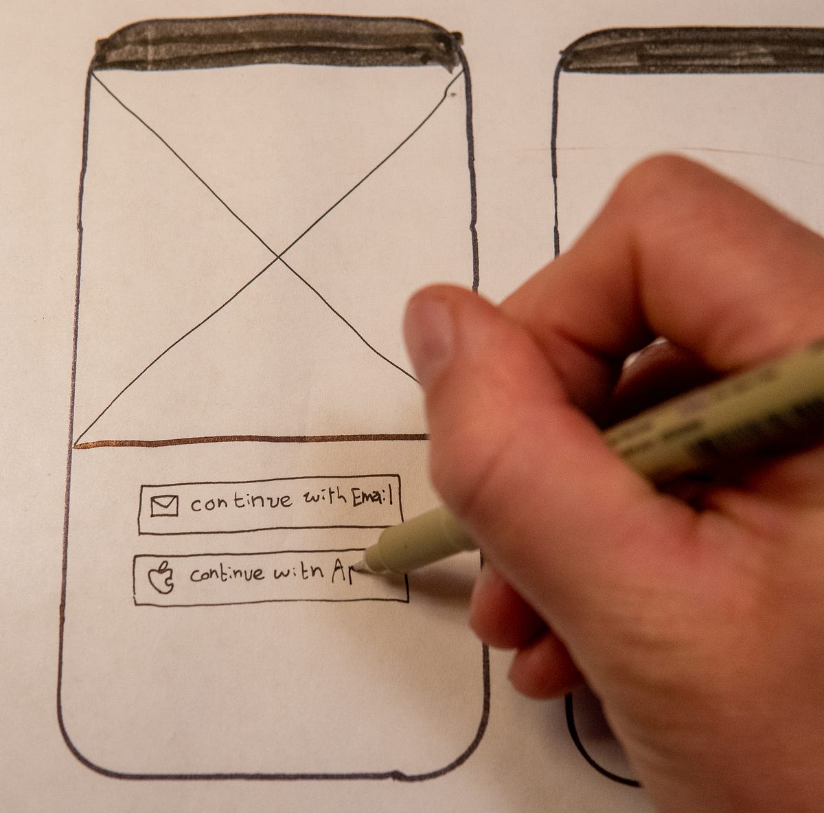 Rapid Prototyping: Sketch and Digital Testing | by Cal Brackin | Medium