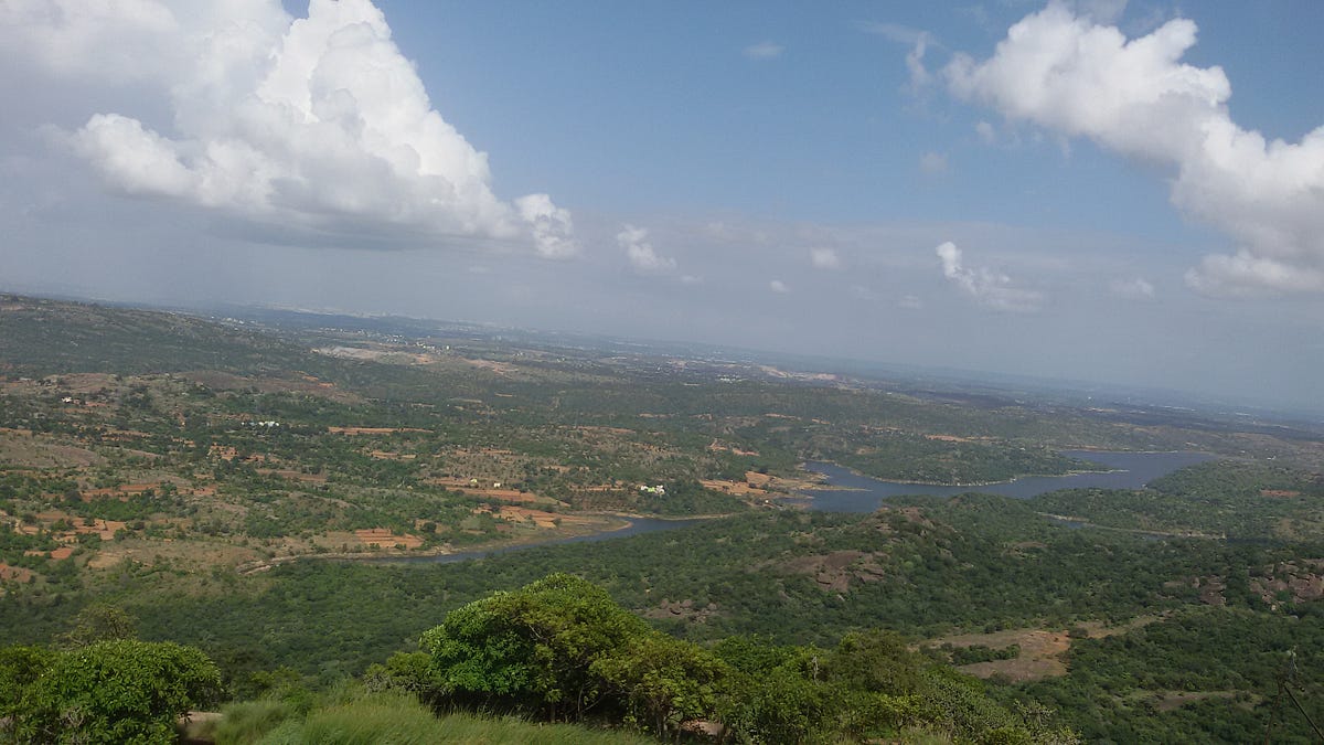 Savanadurga. Savanadurga, the monolith with the… | by PUNITH B M | Medium