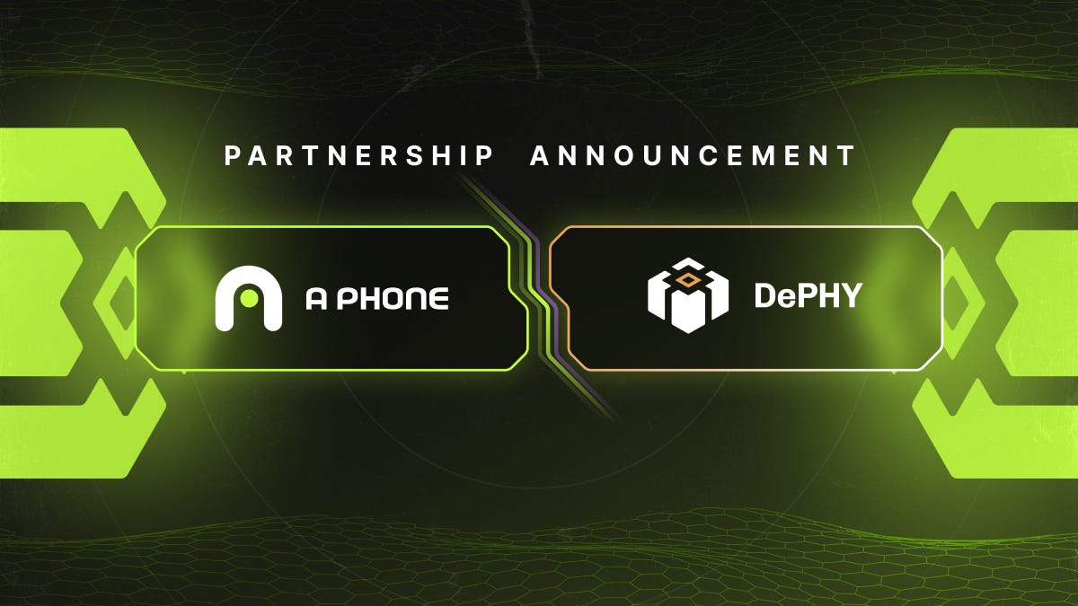 APhone Partners with DePHY Network Empowering DePIN dApps | by APhone | Apr, 2024 | Medium