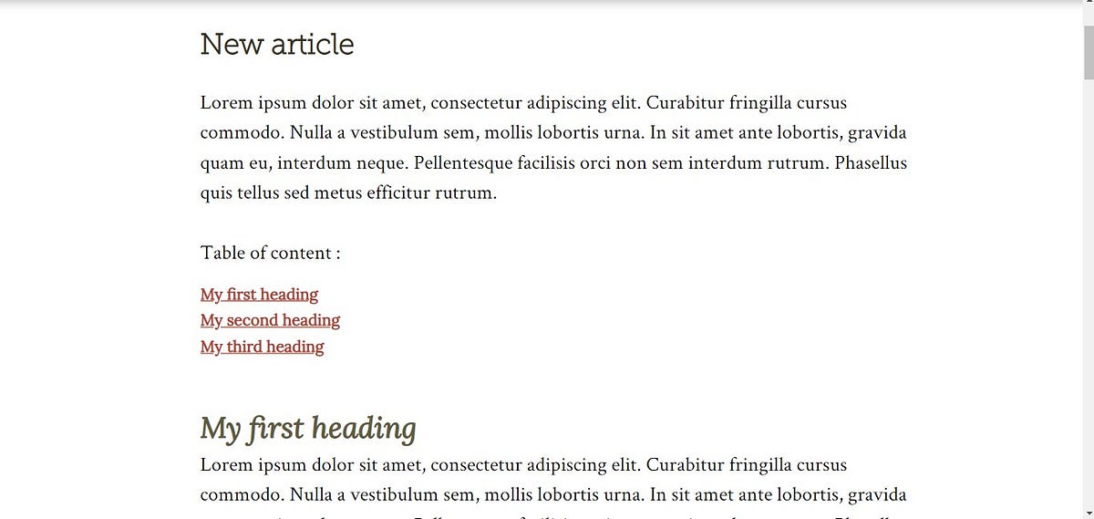 How to Add a Table of Content to your Wix Blog Post? | by Anahide T ...