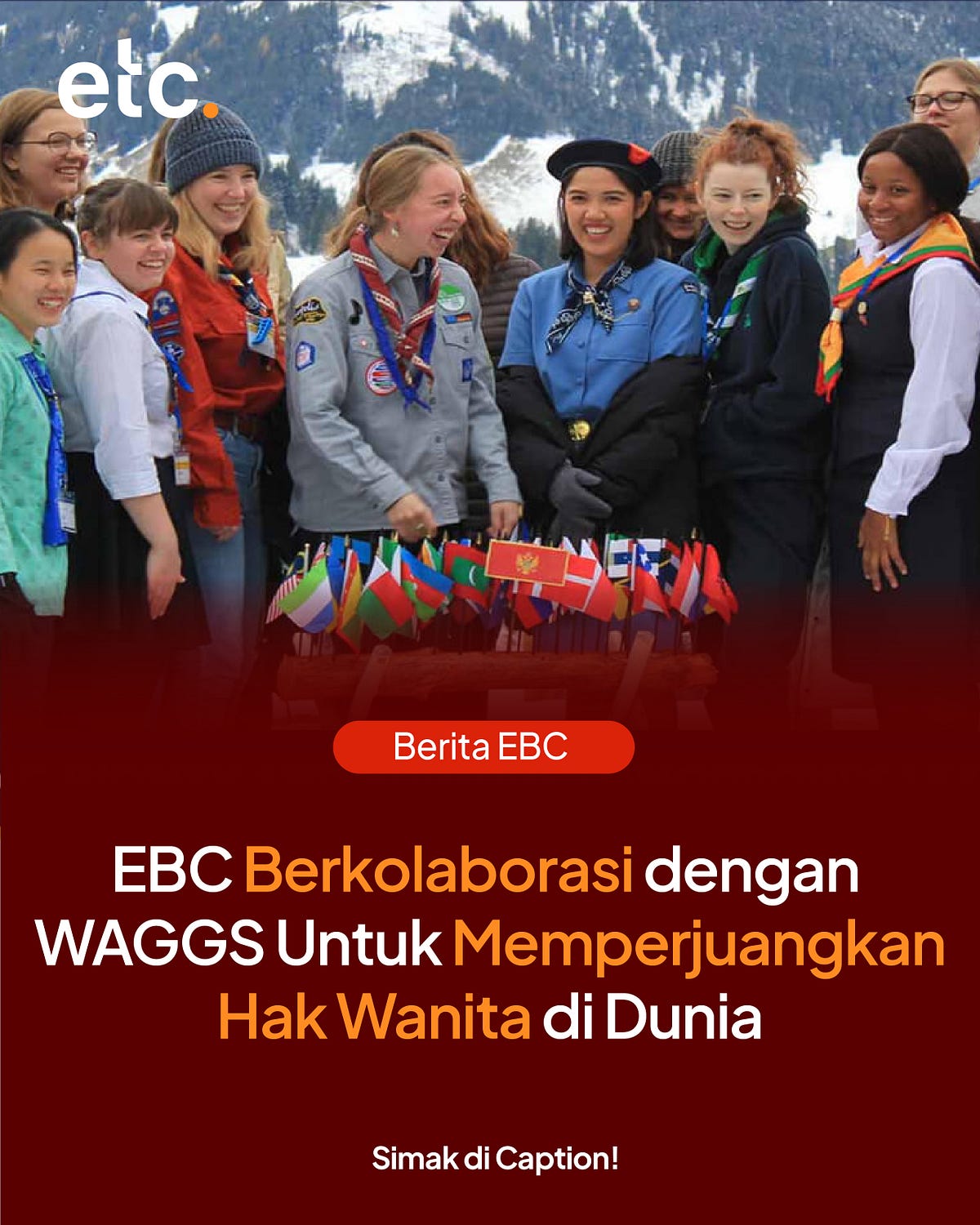 EBC Financial Group bermitra dengan Asosiasi Pemandu Perempuan dan Pramuka Dunia (WAGGGS) untuk ...