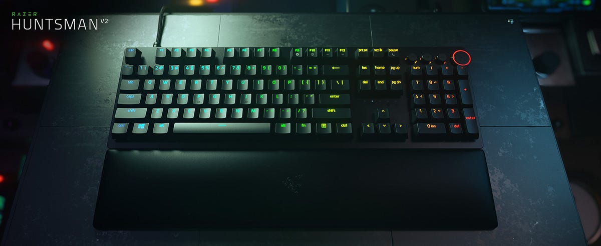 Razer Huntsman V2 (Switches Rouges) — Clavier Gamer Optique ...