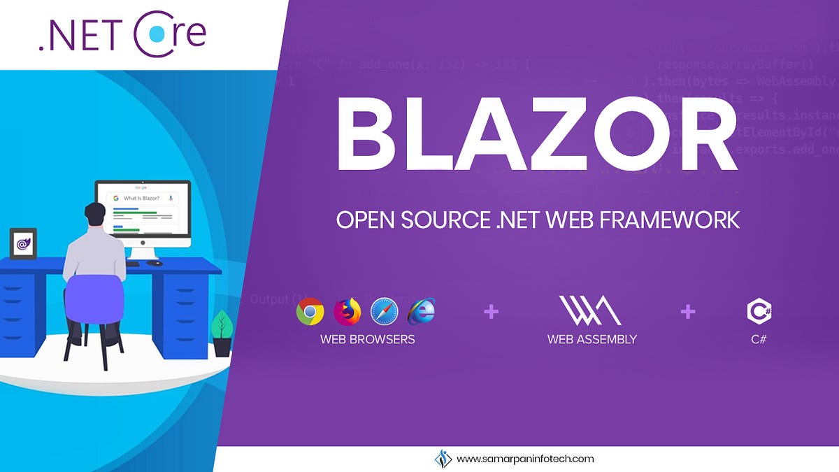 Blazor Framework: Revolution in .NET Core Development | by Sandip Malaviya | Samarpan Infotech ...