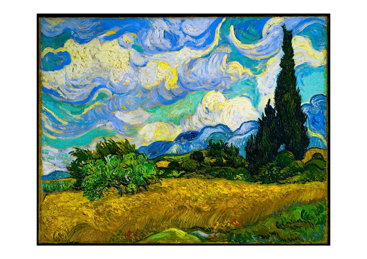 Van Gogh Yellow. Associated with happiness, optimism… | by ...