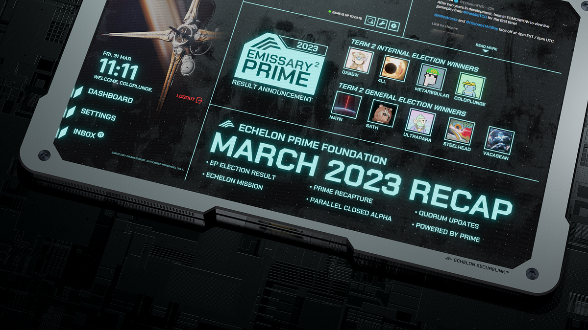 Onward and Upward. March Recap | by Echelon | Medium