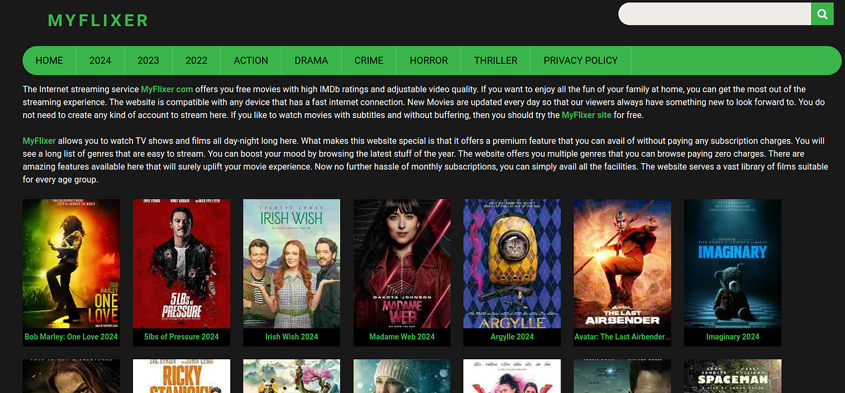 Myflixer — Check Out The Top Notch Features To Boost Your Movie Experience - Scarlett Bella - Medium