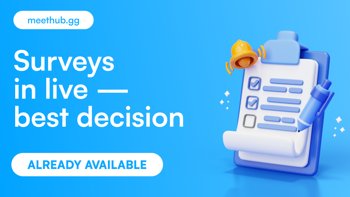 🎯 Surveys in Live: The Best Decision | by MeetHub | Medium