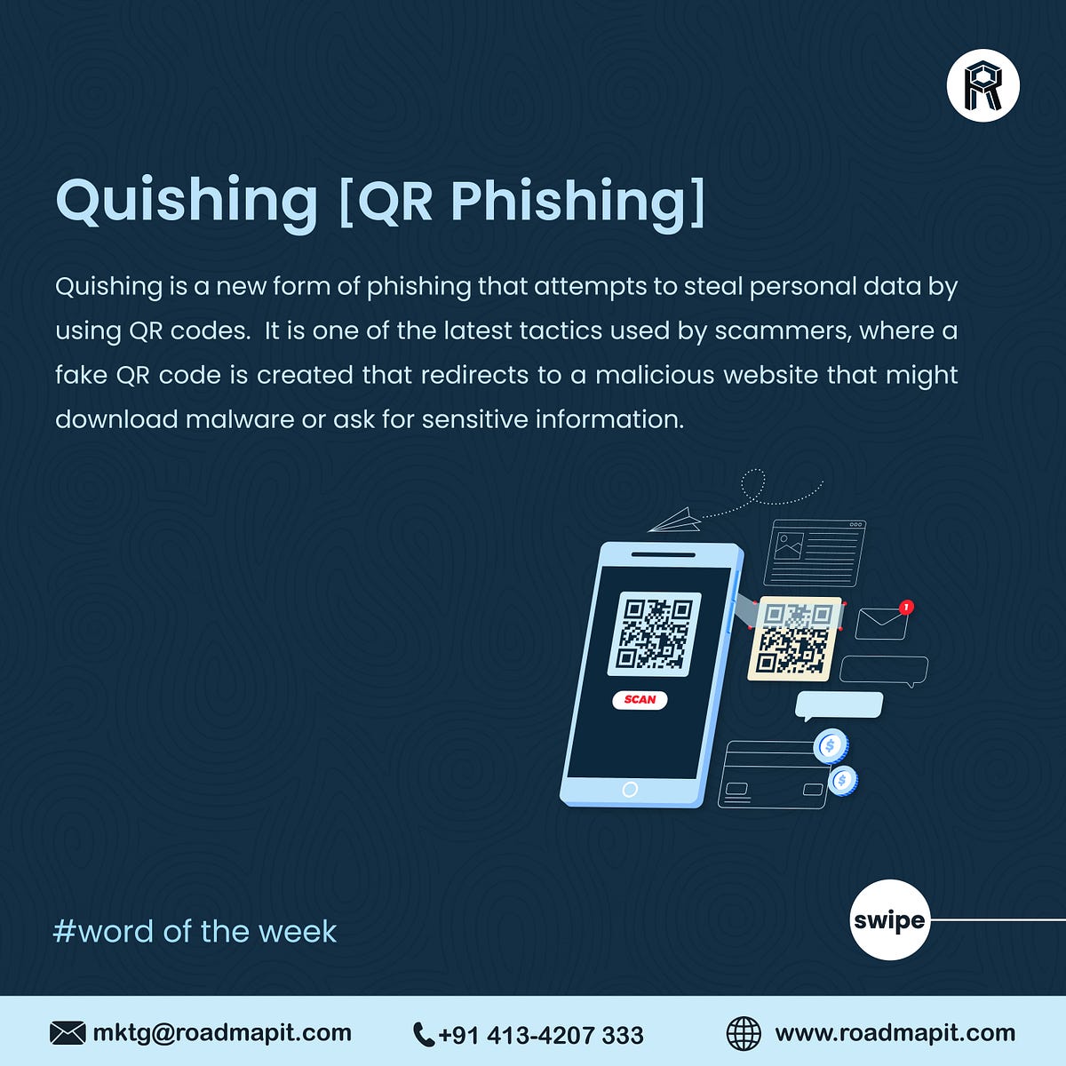 cybbePhishing QR Code - roadmapitsolutions - Medium