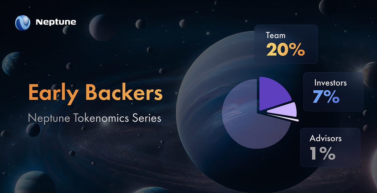 Tokenomics Part 2: Early Backers. This is the second edition in our $NEPT… | by Neptune Finance ...