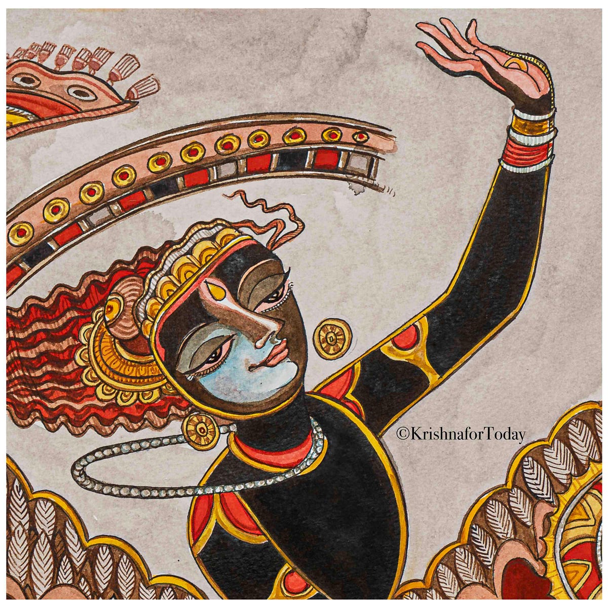 Gajendra - Krishna For Today - Medium
