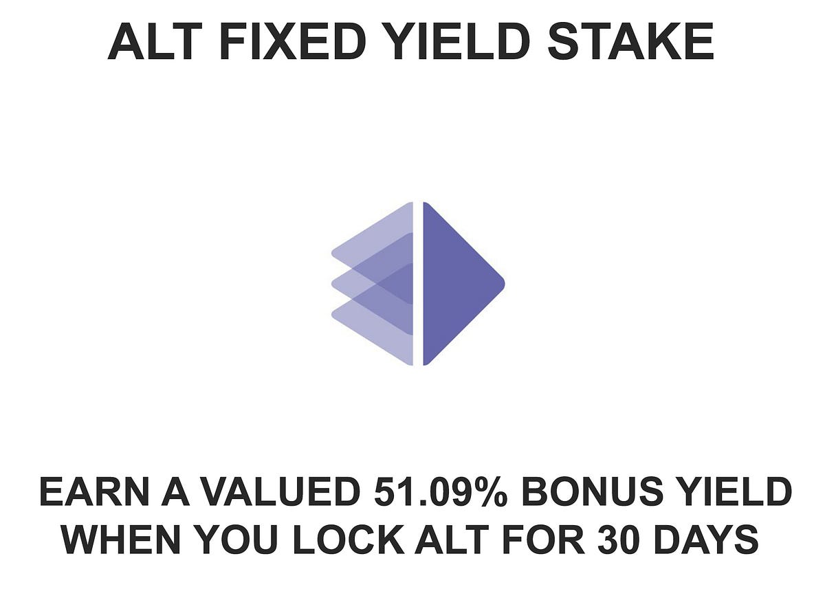 ALT FIXED YIELD STAKE - ALTLAYER - Medium