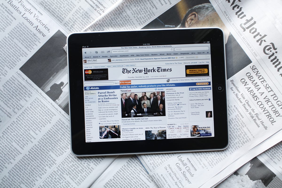 Don’t blame the Internet.. This morning I read a great article on… | by ...
