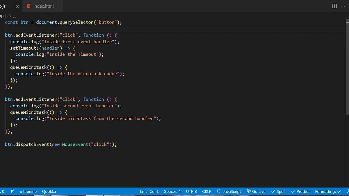 How I understood events and task/microtask queues | by Vinayak Tyagi ...