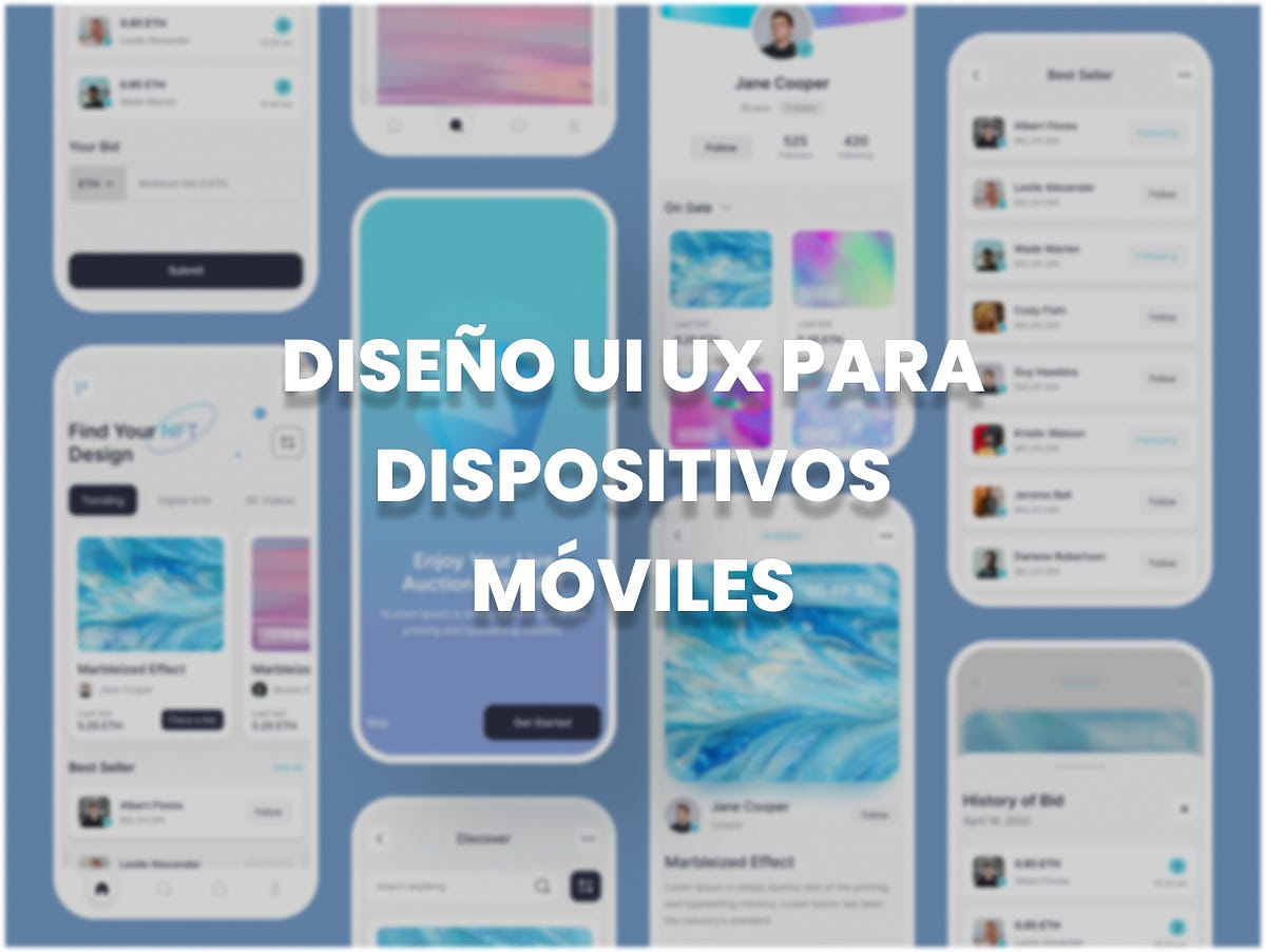 Diseño UI/UX para dispositivos móviles: Principios, lineamientos y buenas prácticas | by Kevin ...