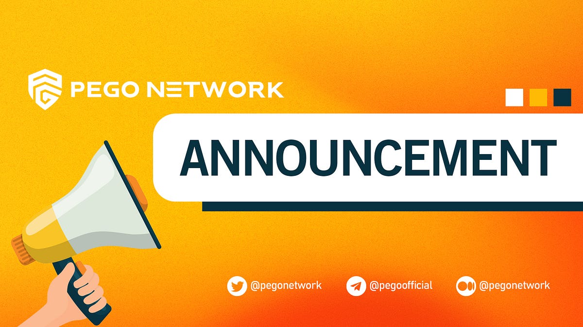 Important Update for PEGO Mainnet Nodes - PEGO Network - Medium