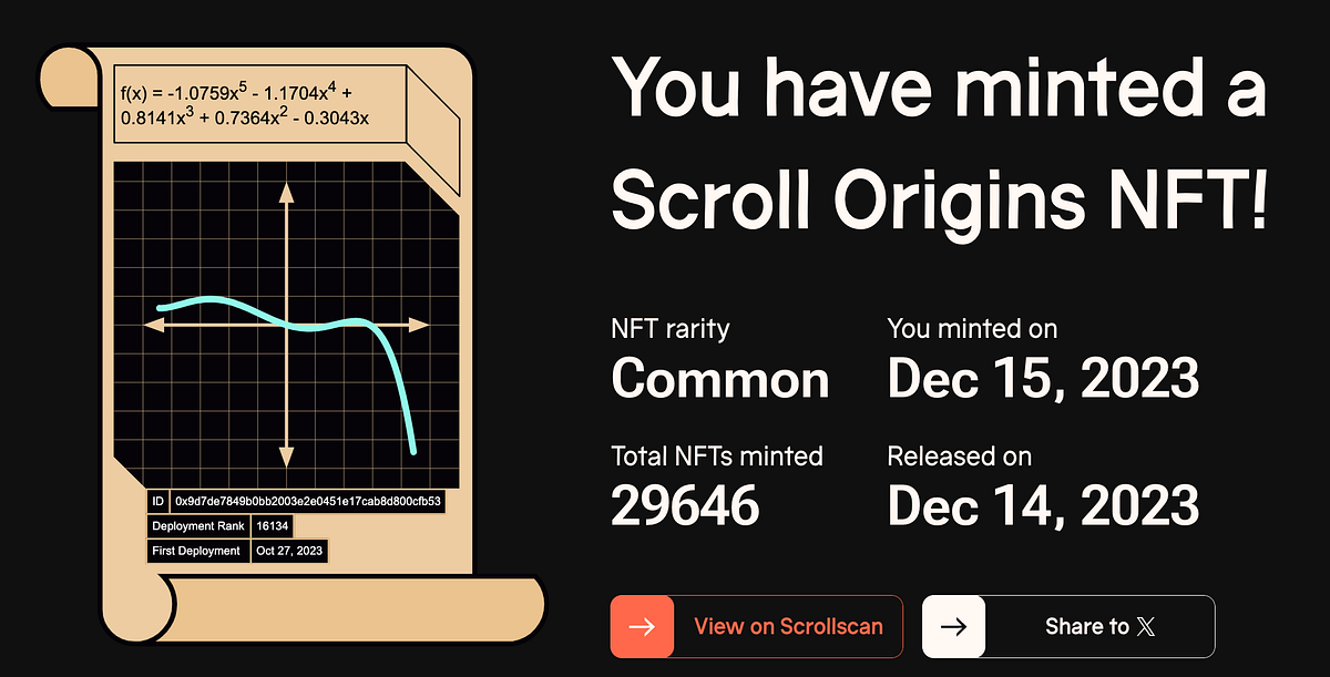 Master the Scroll Developer Airdrop: The Ultimate Guide to Minting Your NFT on Scroll Mainnet ...
