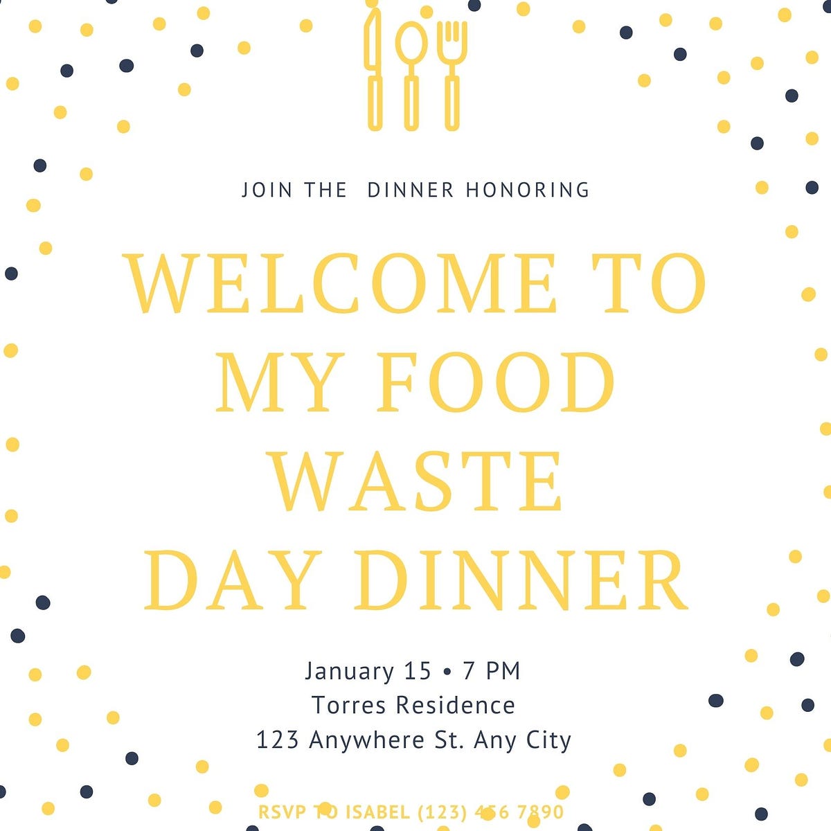 How to Host a Food Waste Day Dinner Party | by Akriti vyas | Climate ...
