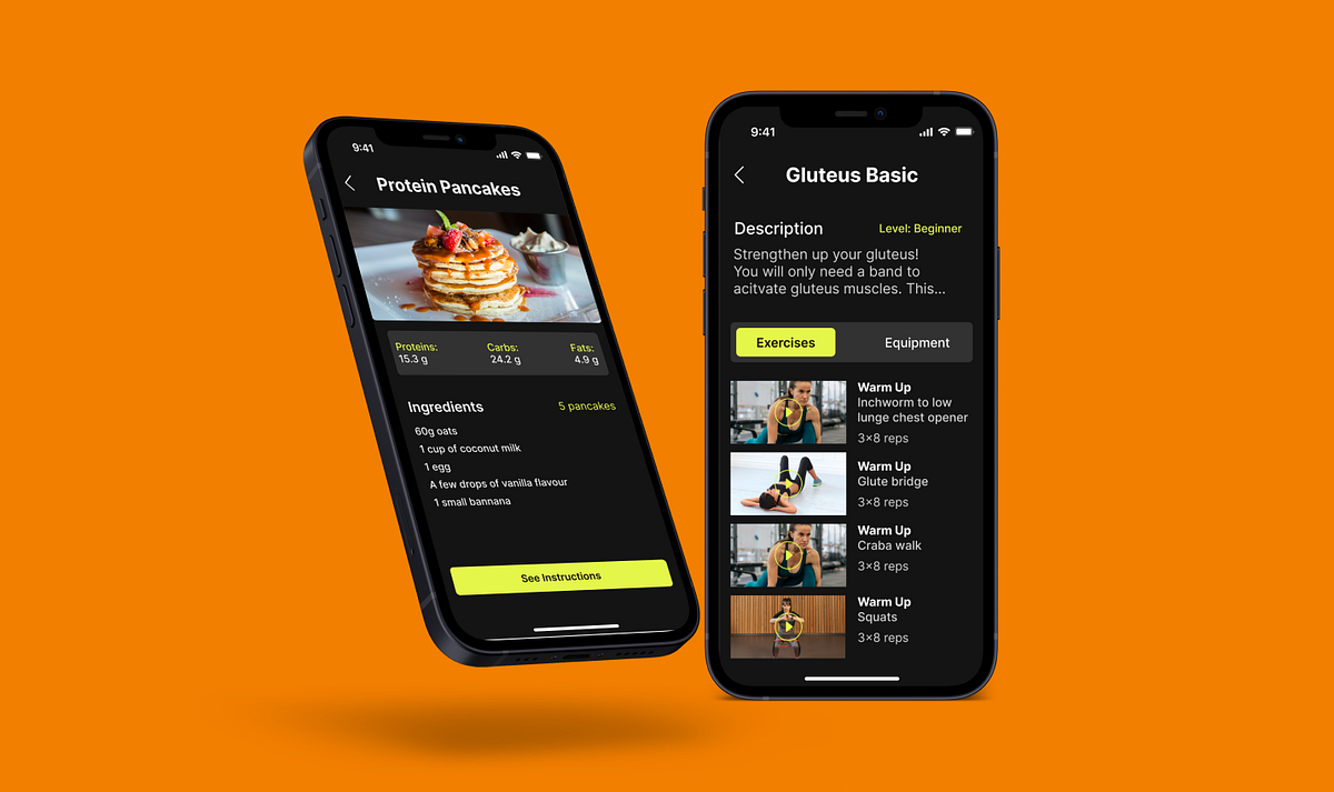 UI/UX Case Study: FitPlan — Build a healthier lifestyle | by Vanja Stefanovic | Medium
