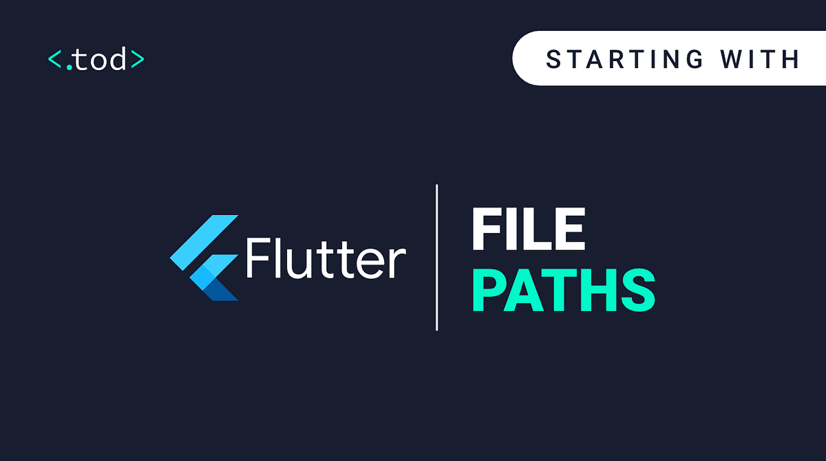 Starting with Flutter: File paths | by Enrico Ori | TheOtherDev/s | Medium