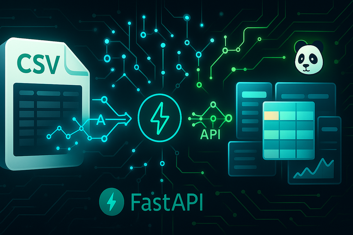 How I Expose Large CSV Files as APIs Using Pandas + FastAPI | by Bhagya Rana | Medium