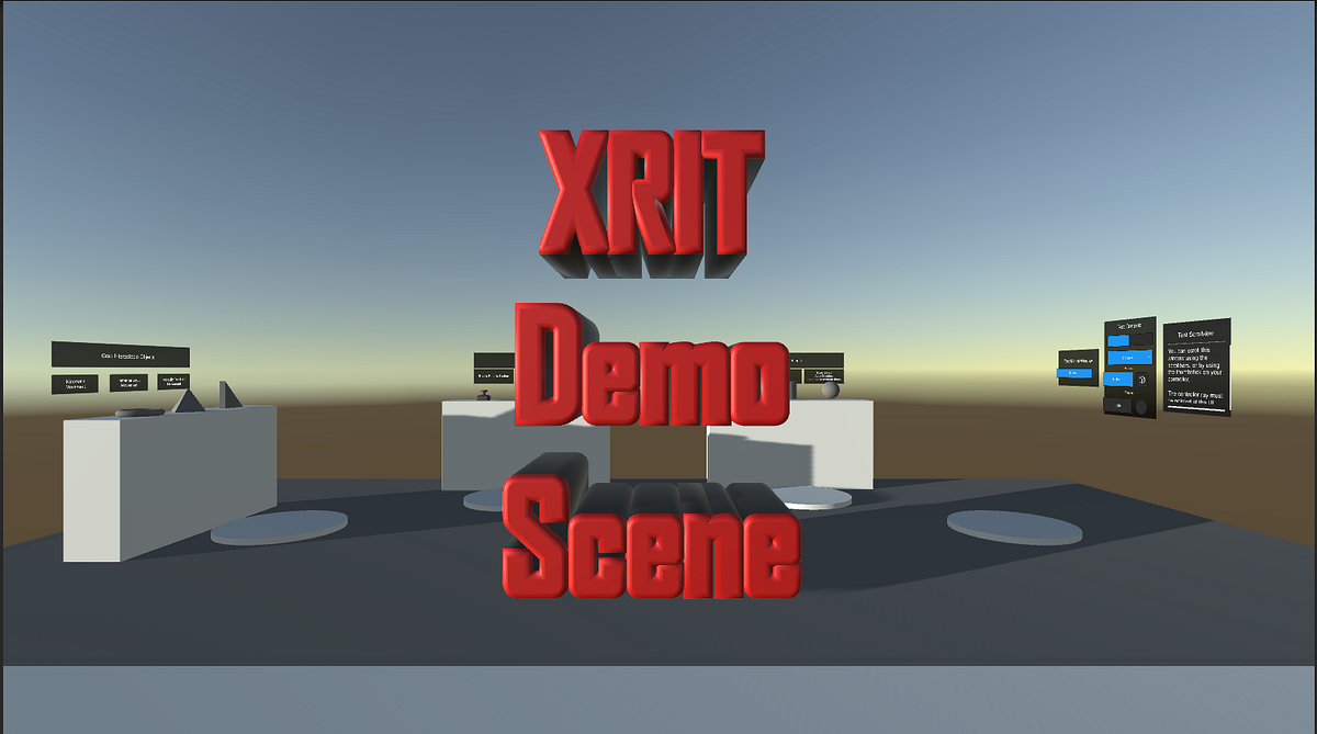 My GameDevHQ Journey Day 54: Exploring the XRIT Demo Scene | by Nnamdi Azikiwe | Medium