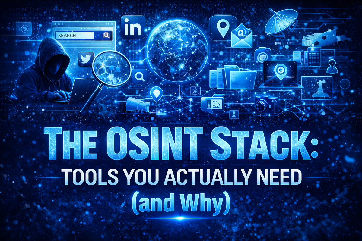The OSINT Stack: Tools You Actually Need (and Why) | by Aj | OSINT Team