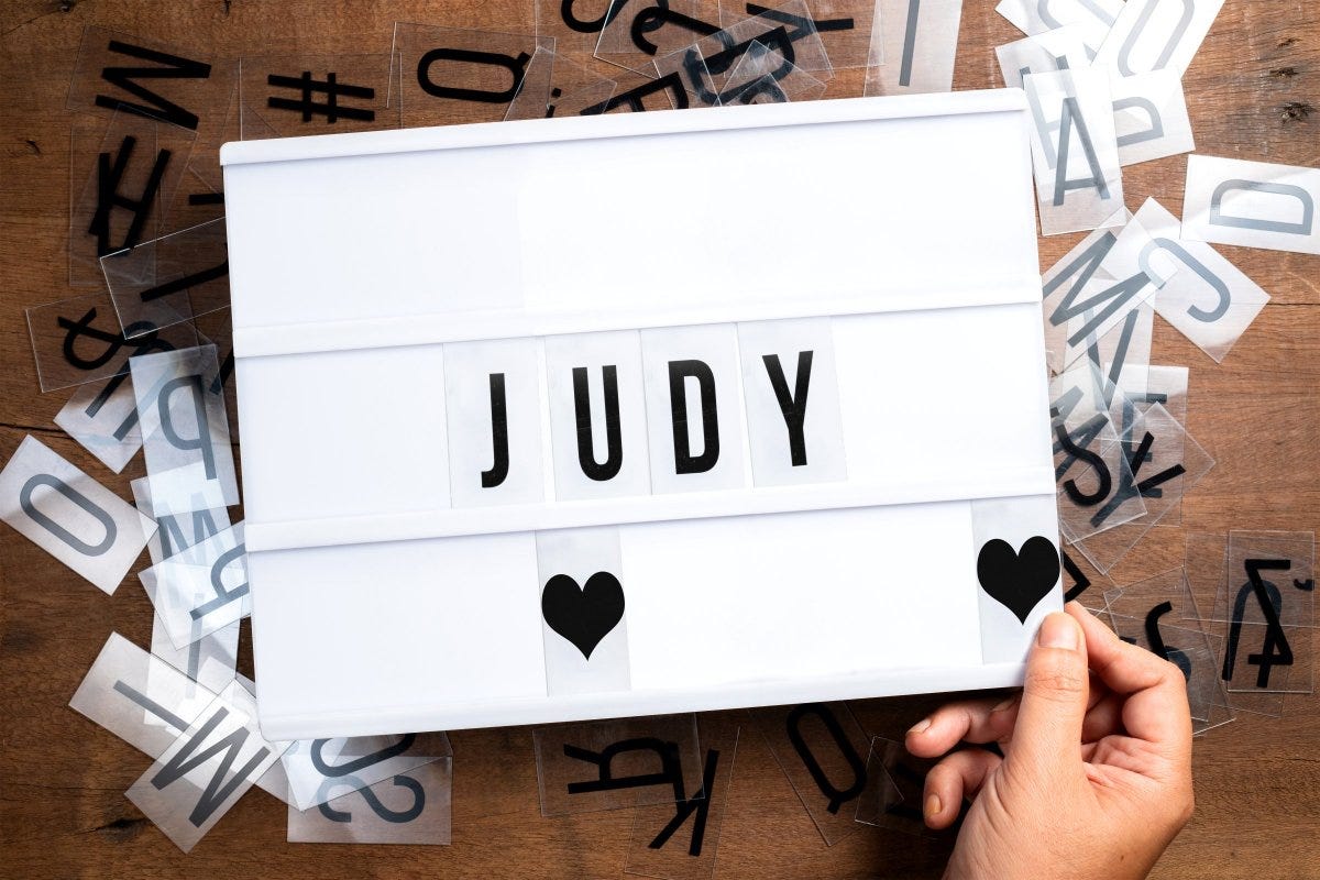 A Song for Each Letter of My Name Because It’s a Challenge! | by Judy ...