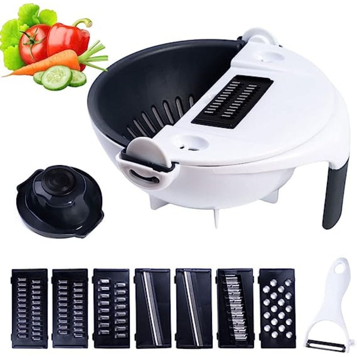 Revolutionary 11-in-1 Veggie Cutter: Slice, Dice, and Grate with Ease ...