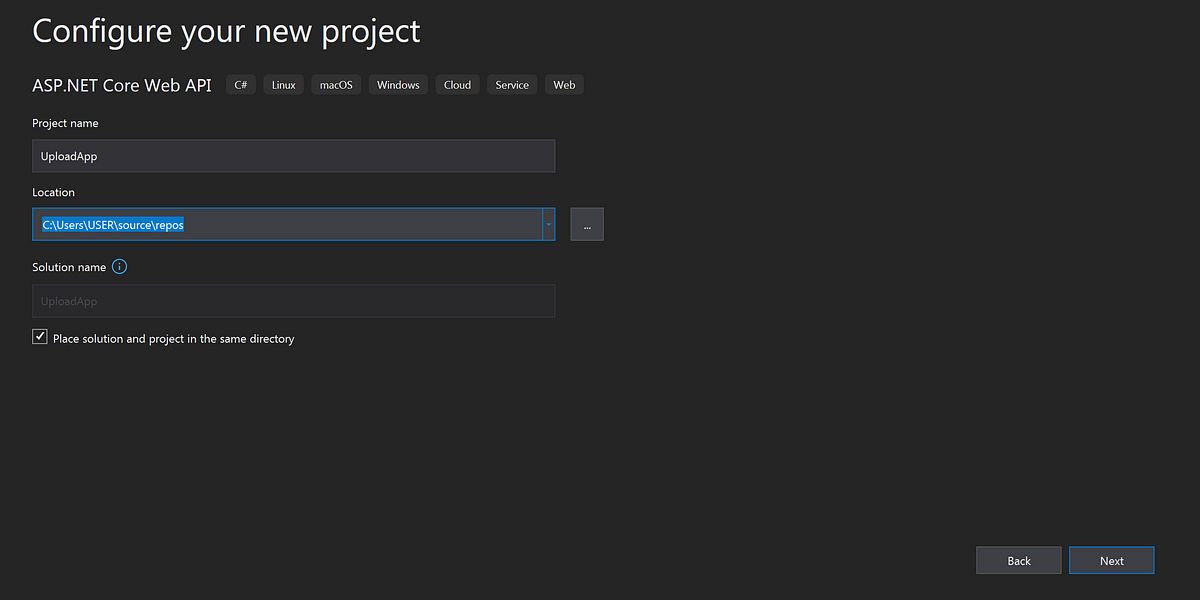 File Upload With Iformfile And Dapper In 5 Web Api By Habeeb Ajide Medium