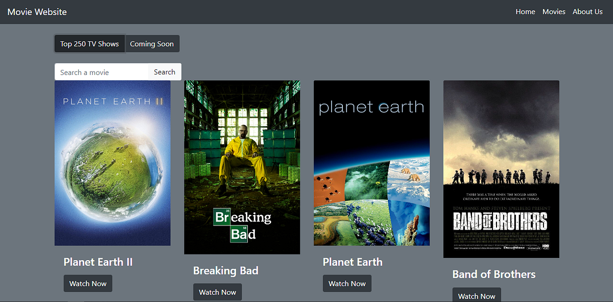 Implementing the Fetch API in JavaScript for a Film Website | by Caleb ...