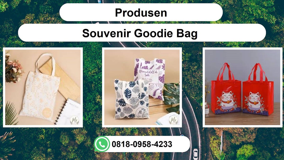 Produsen, 0818–0958–4233 Souvenir Goodie Bag - Mahidoharmadi - Medium