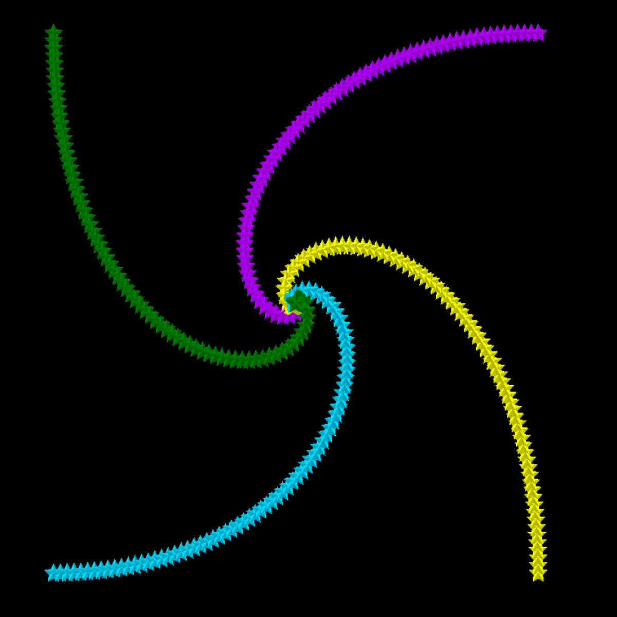 Agent Based Simulation, NetLogo, Generative Art. | Medium