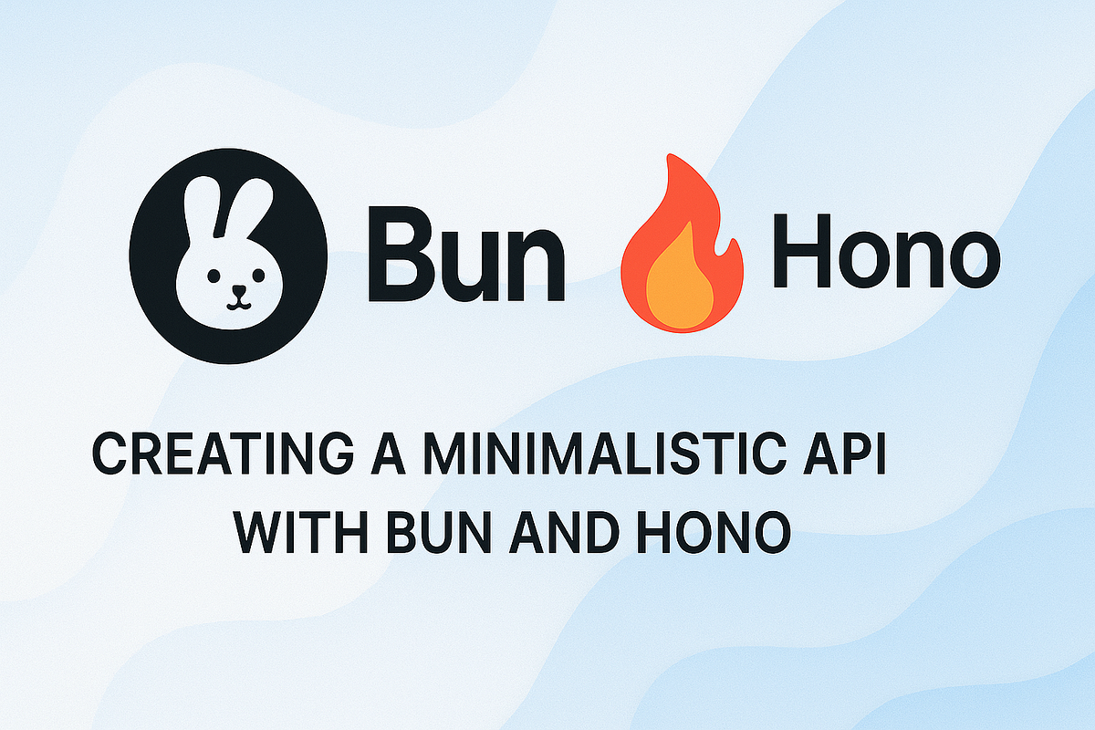 A minimalistic API with Bun and Hono | by Richard Reveron | Devjam | Jul, 2025 | Medium