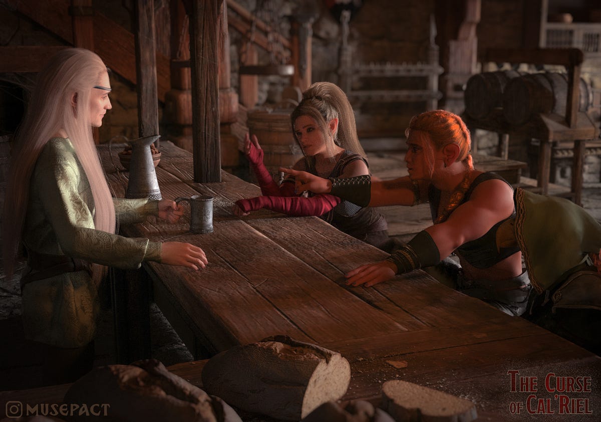 The Curse of Cal’Riel: Chapter 6. A collaborative Dungeons & Dragons… | by Britta Janine | The ...