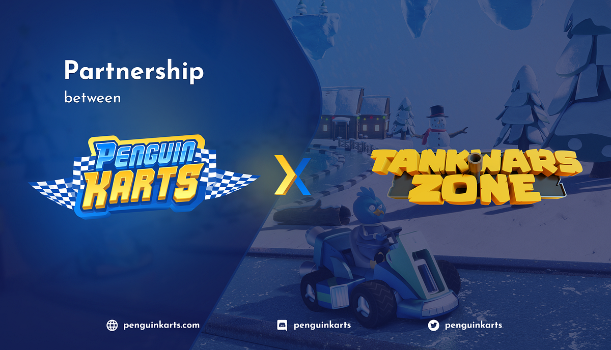 Penguin Karts partners with Tank Wars Zone | by Penguin Karts | Medium