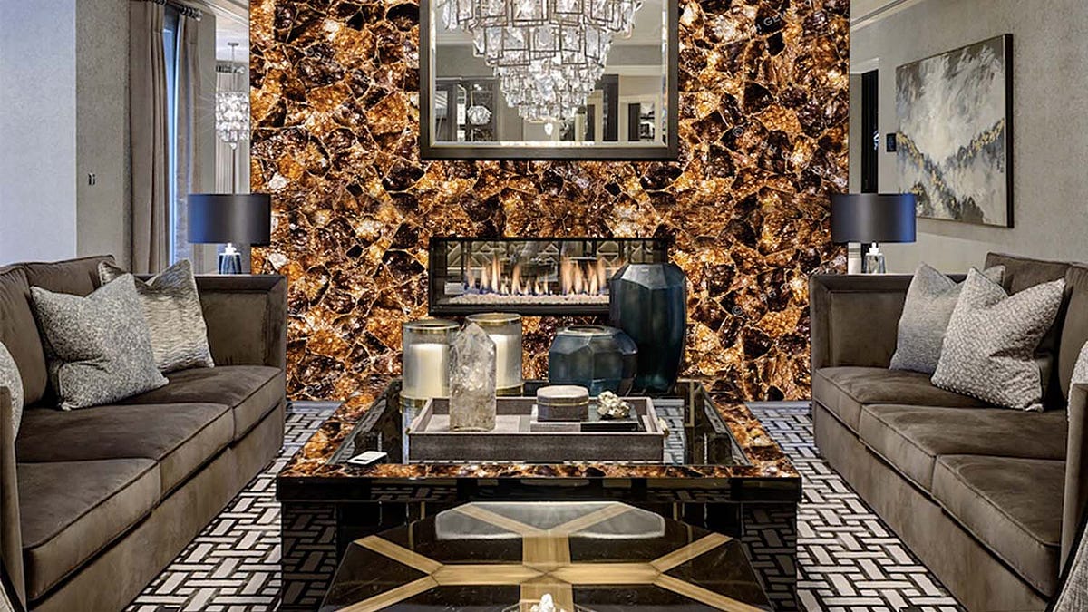 Semi-Precious Stone Slabs — Enhancing Spaces with Elegance and Natural ...