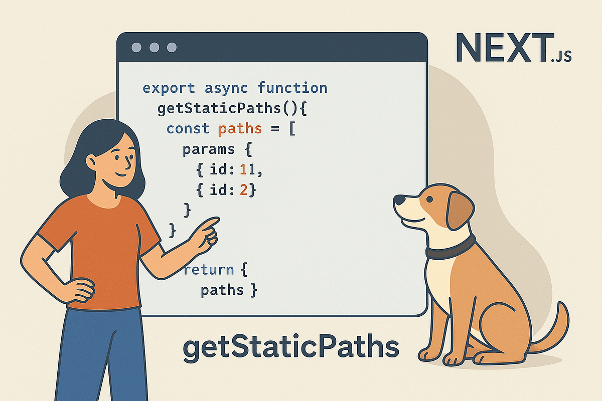 Next.js GPS: How getStaticPaths Finds Your Dynamic Pages | by kkduniya 🌎 solutions | Aug, 2025 ...