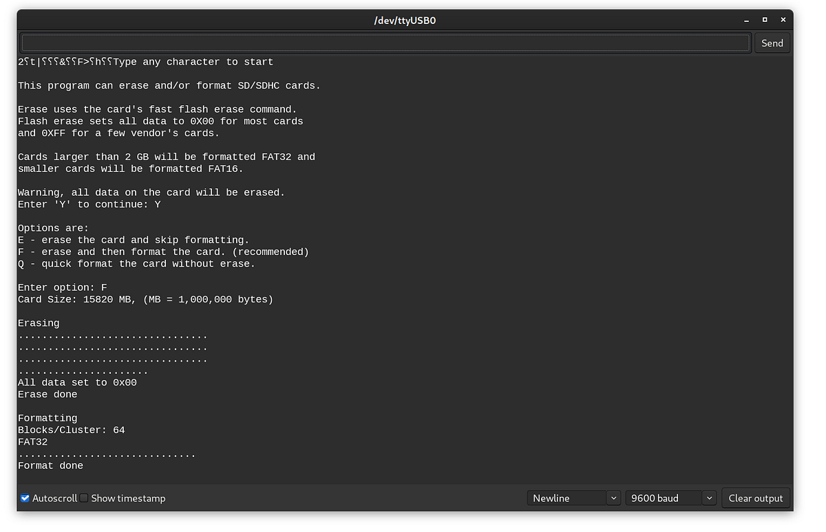 Quickly Wipe an SD Card with ESP8266 | by Pawit Pornkitprasan | Medium
