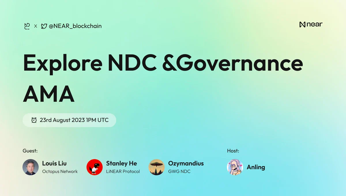 Twitter Space Recap: Explore NDC & Governance with Octopus and LiNEAR ...