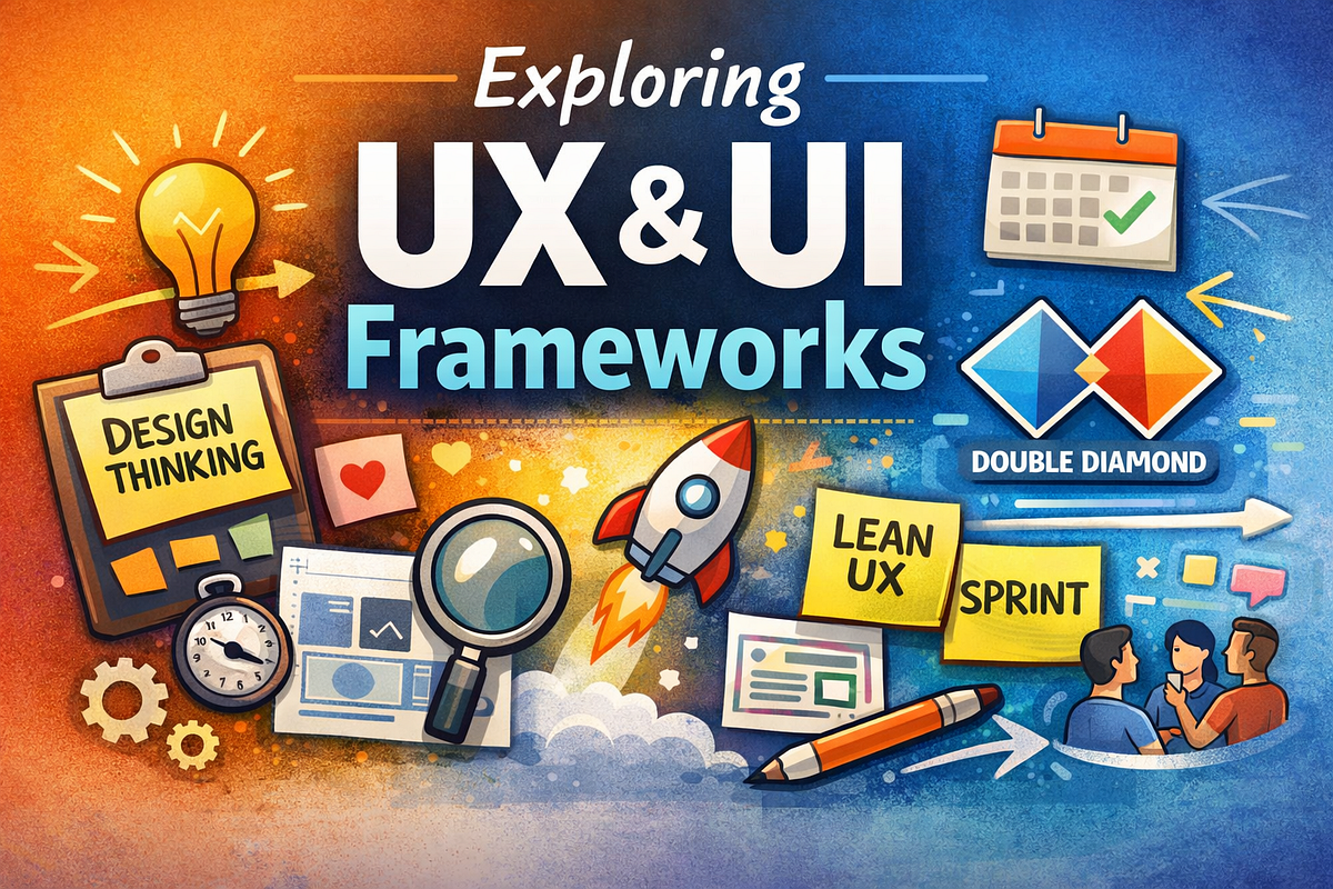 Understanding UX & UI Frameworks: How Designers Solve Real Problems ...