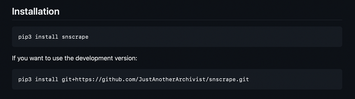 Extracting Tweets by Tweet ID using SNSCRAPE | by Shayan Shokri | Medium